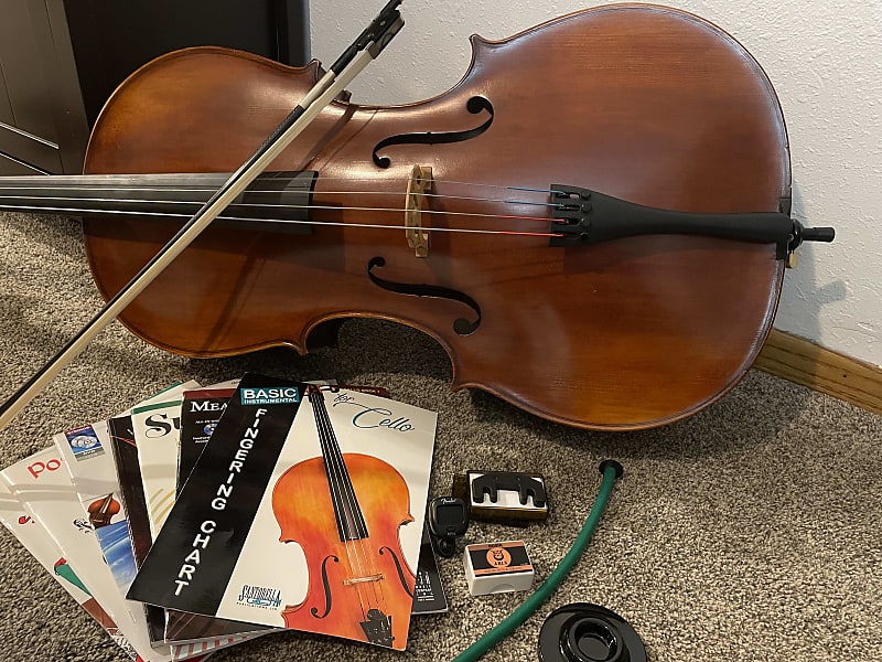 Like-New Full-Size Eastman 315 Cello Bundle - Must See! | Reverb