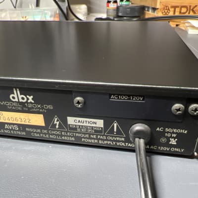 dbx 120X-DS Subharmonic Synthesizer / Crossover | Reverb