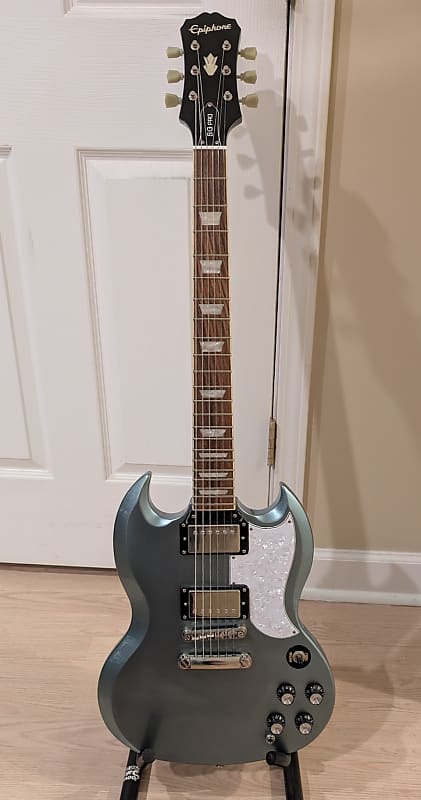 Epiphone SG G-400 Pro - Pelham Blue | Reverb