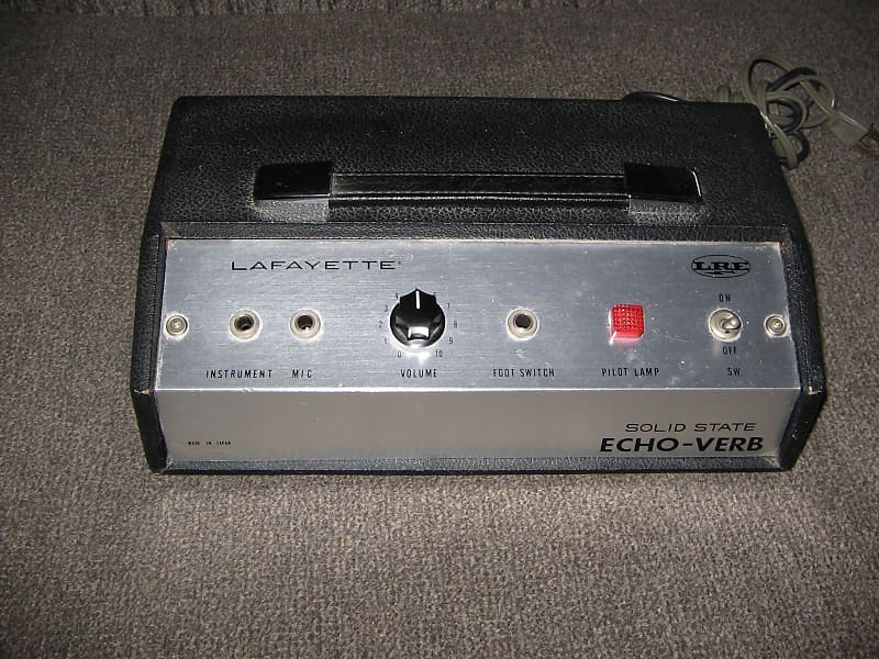 Lafayette Echo-Verb 1970's Vintage Effect Pedal | Reverb