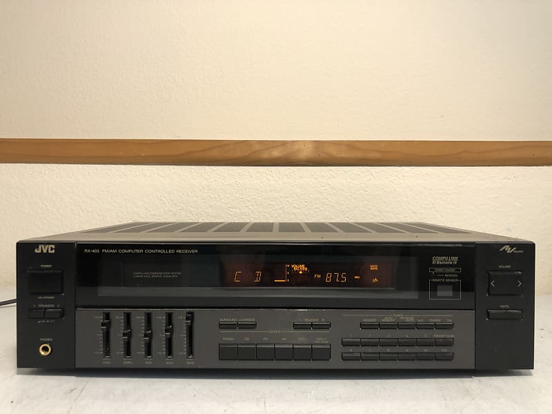 JVC RX-403BK Receiver HiFi Stereo Vintage Home Audio 5.1 | Reverb