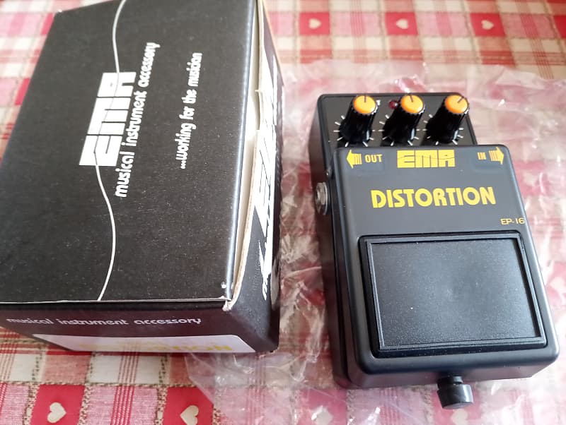 EMA EP-16 Distortion 90s-00s - Black | Reverb
