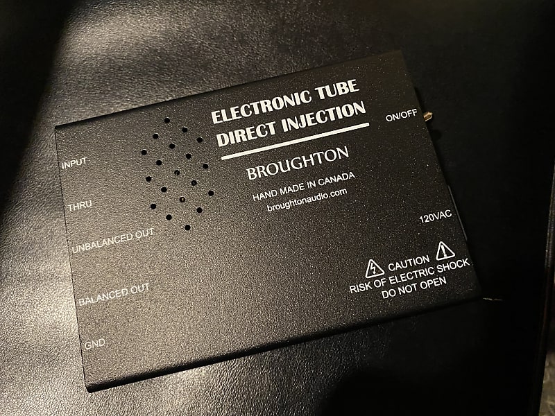 Broughton Audio Electronic Tube Direct Injection DI | Reverb