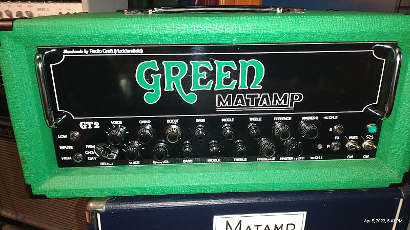 Matamp Gt2 Green 2020 Green | Reverb Australia