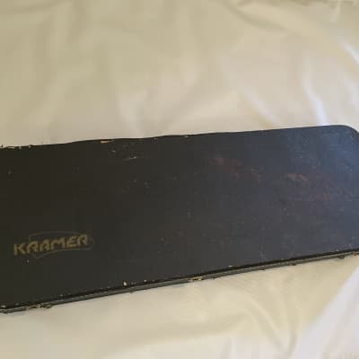 1980's Kramer Focus Line Black Tolex Hardshell Electric | Reverb