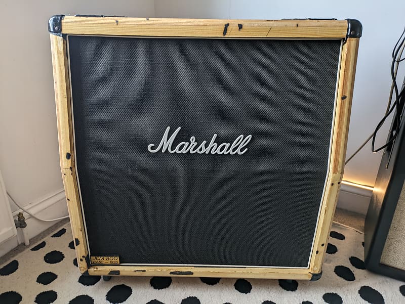 Unloaded Marshall 4x12 Cabinet | Reverb