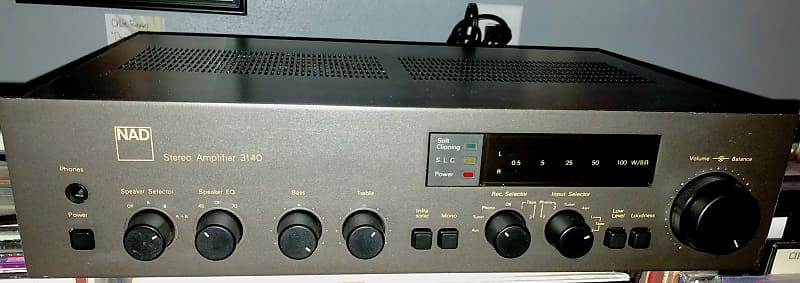 NAD Model 3140 Integrated Stereo Amplifier - Vintage | Reverb UK
