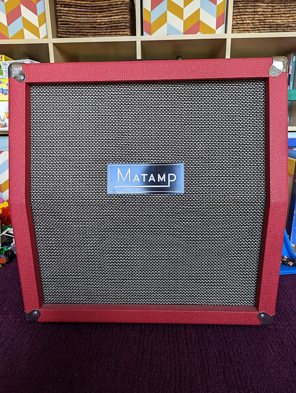 Matamp 1x12 Cabinet Red | Reverb