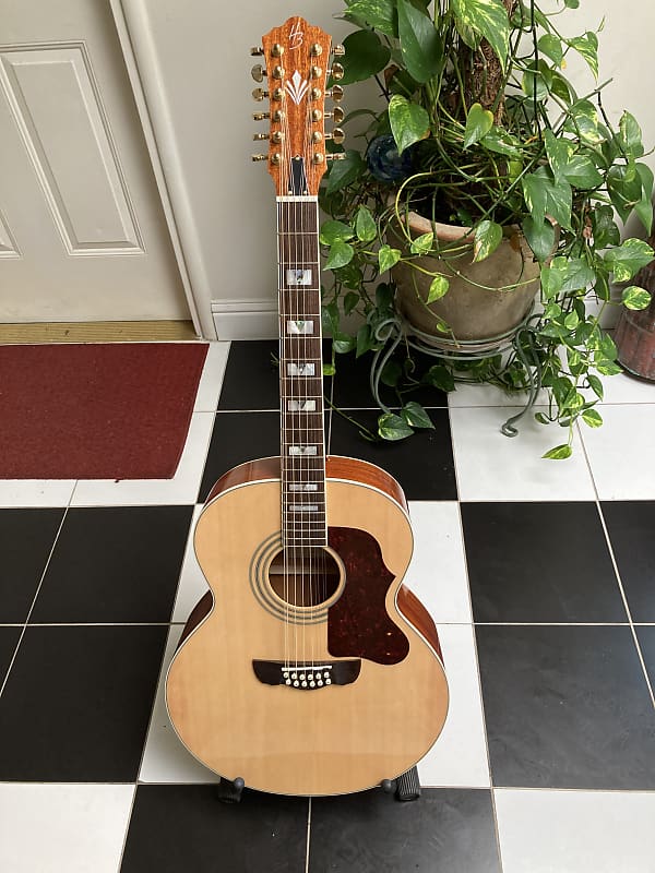 Harley Benton Custom Line CLJ-412E NT 12 String Guitar | Reverb