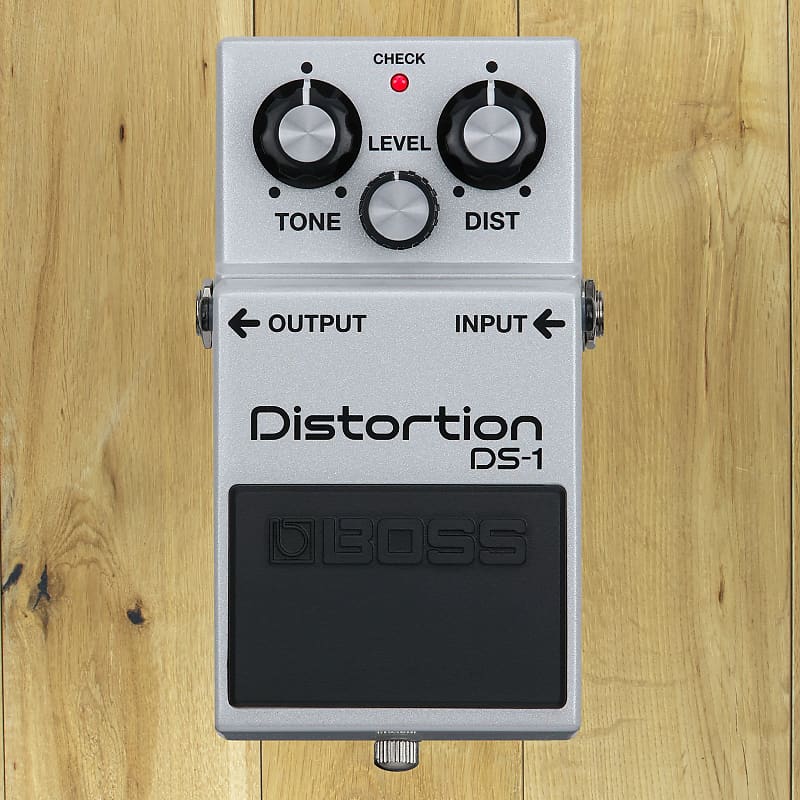 Boss DS1 Limited Edition White Distortion Effects Pedal | Reverb
