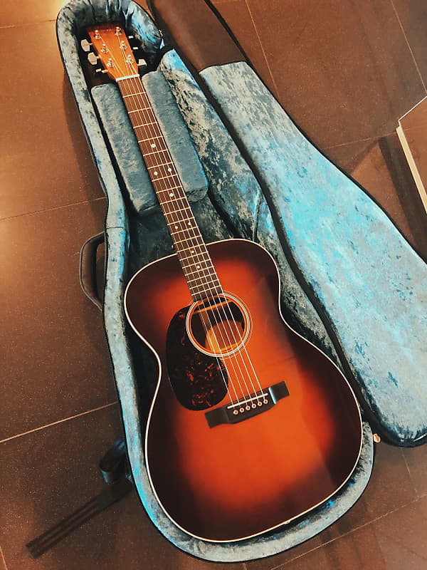 *RARE* Left-handed Martin 000e Black Walnut Ambertone | Reverb