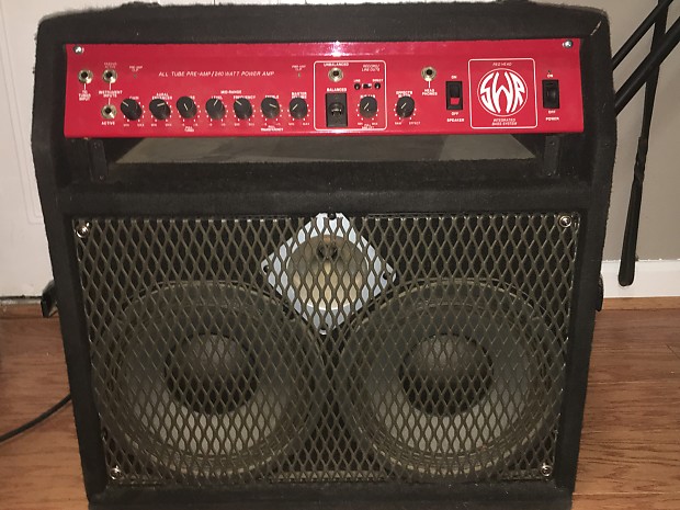 SWR Red Head All Tube Pre-Amp/240 Watt Power Amp Integrated | Reverb
