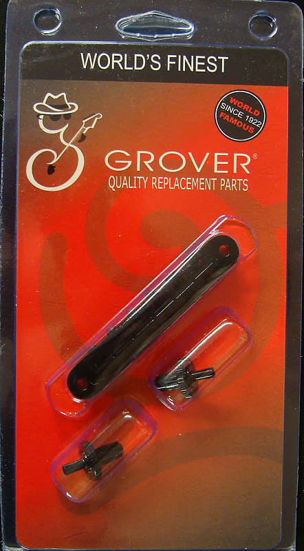 Grover 521BC Tune-O-Matic style Nashville bridge, Black | Reverb