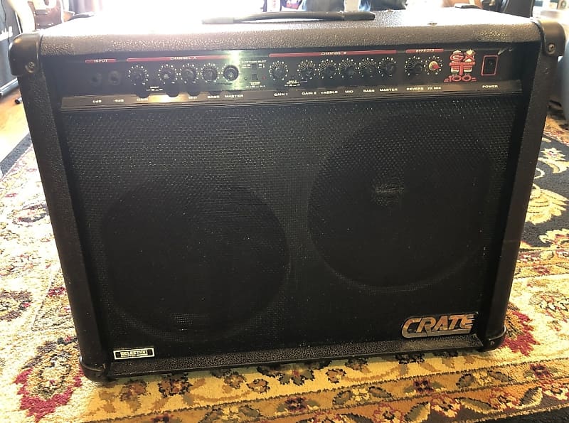 Crate GTX-100 Dual Triode With Eminence and SLM Speakers | Reverb
