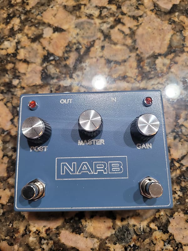NARB Echopark - NARB Overdrive - distortion pedal 2020 Blue | Reverb