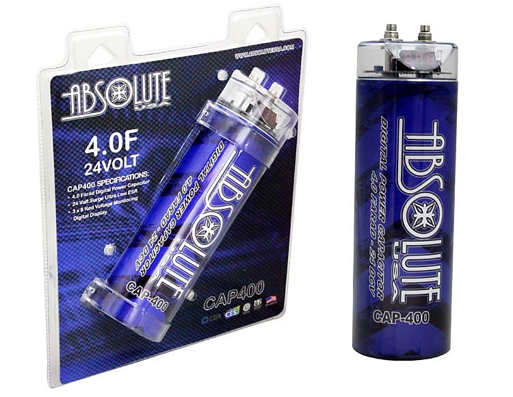 ABSOLUTE CAP400B 4 FARAD POWER CAR CAPACITOR FOR ENERGY | Reverb