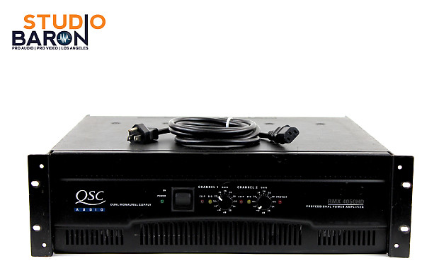 QSC RMX-4050HD 2-Channel Power Amplifier RMX4050 4050 Amp | Reverb