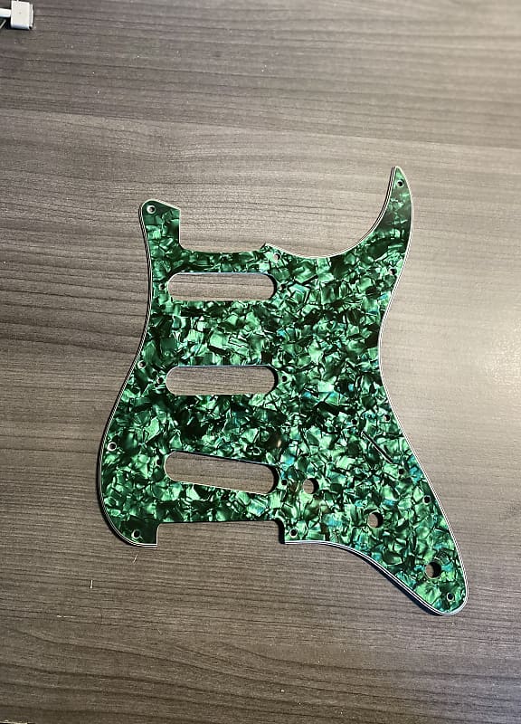 Stratocaster Green tortoise shell | Reverb