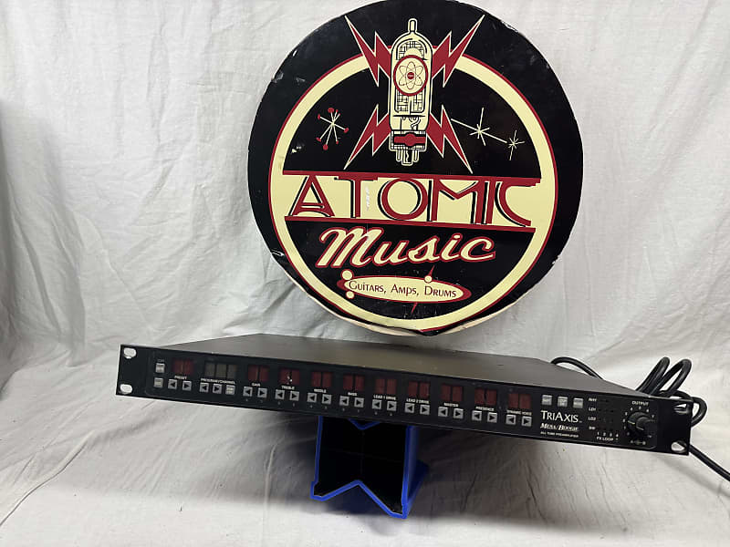 Mesa Boogie TriAxis Tube Preamp Rack Module - software v2.0 / | Reverb