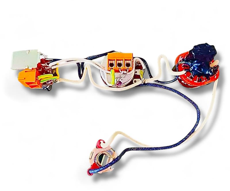 P J Bass Solderless Harness Series / Parallel Bourns Pots 6/w | Reverb