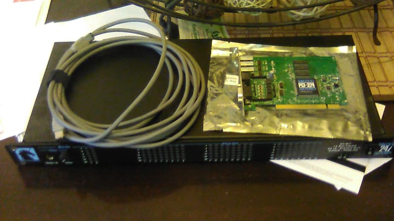 2 MOTU 24i Audio Interfaces With PCI-324 Card, FireWire and | Reverb