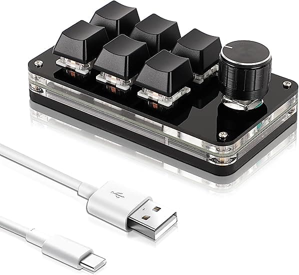 USB Mini 6Key Keypad Mechanical Programmable Gaming Keyboard | Reverb