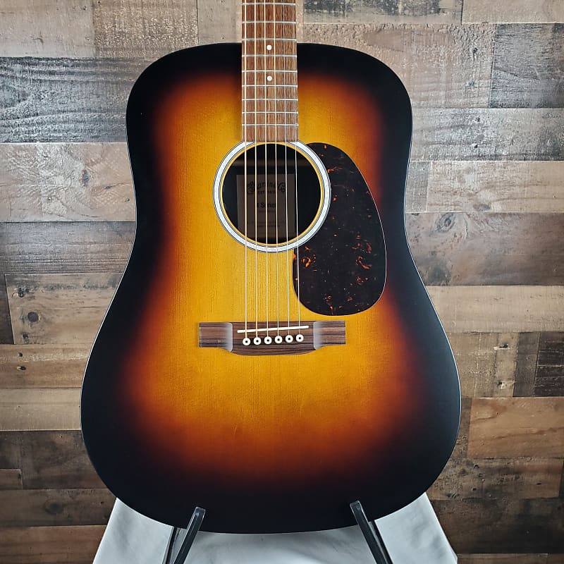 Martin DX2E Sunburst Acoustic/Electric Guitar, Free Ship, 744 | Reverb