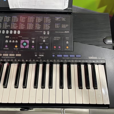 1993 Yamaha PSR 410 Black | Reverb