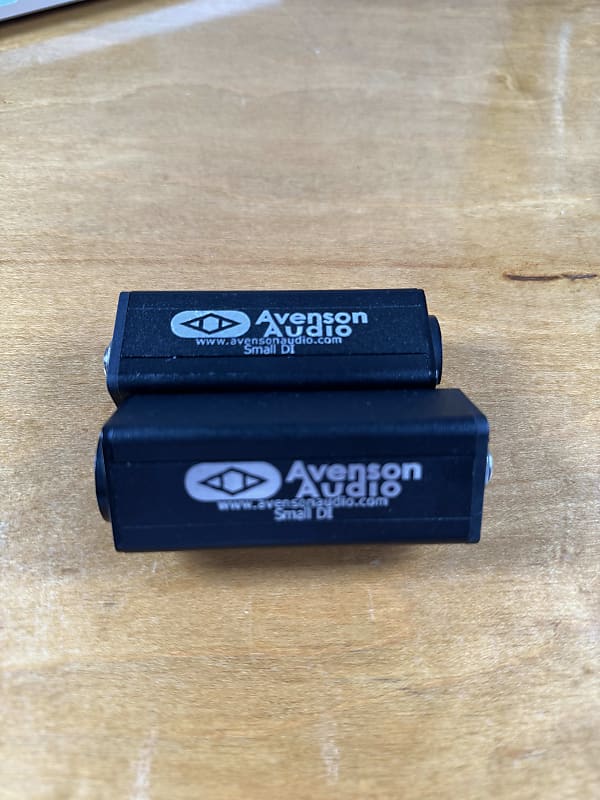 (2) Avenson Audio Small DI's 2010s - Black | Reverb