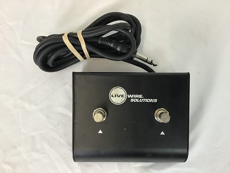Used Live Wire Solutions DUAL LATCHING FOOTSWITCH Guitar | Reverb