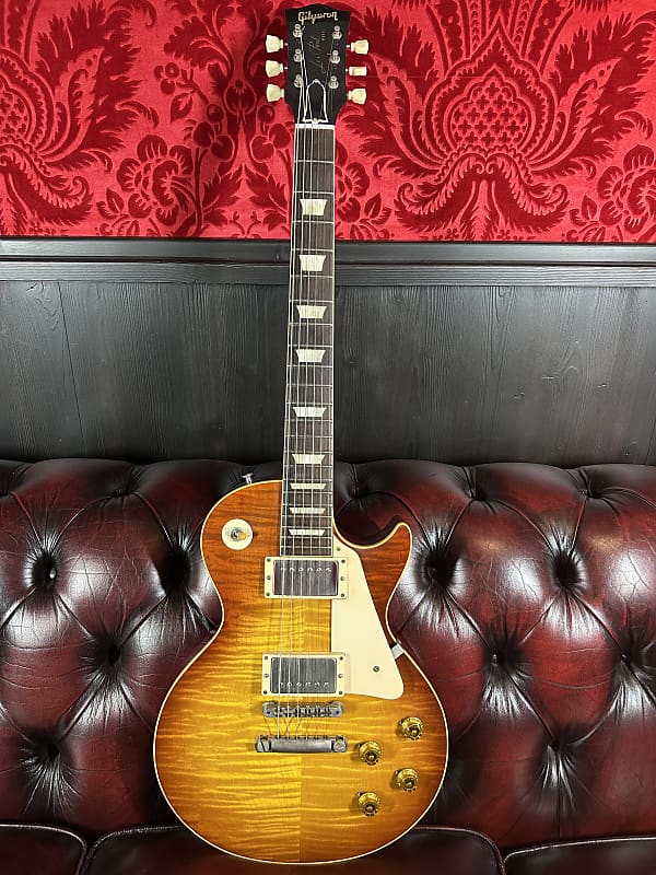 Gil Yaron '59 LP Replica 2014 Washed Cherry Burst | Reverb