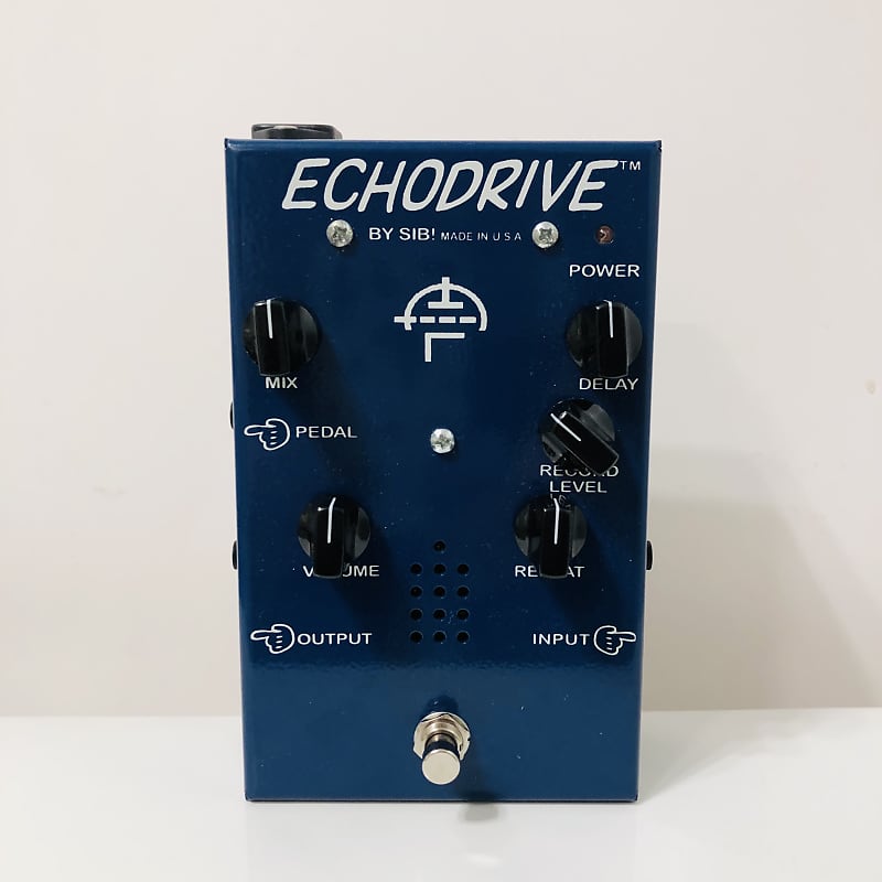 SIB Echodrive Tube Echo ORIGINAL BLUE MINT! Rare! | Reverb
