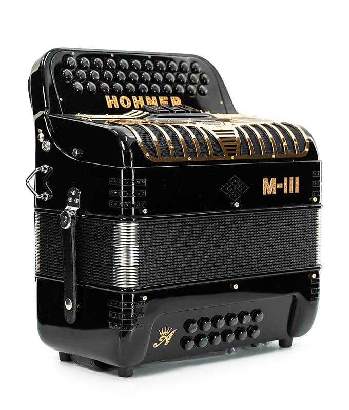 Hohner Anacleto MARK III 3 Switch F Key Compact Accordion - | Reverb