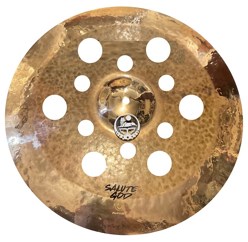 Masterwork Cymbals 18" Salute God Fx Hole Crash-Thin | Reverb