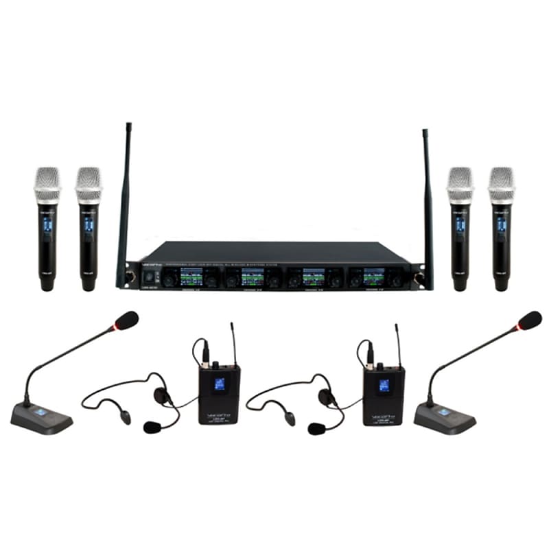 VOCOPRO UDX-WORSHIP Digital PLL Rackmount Handheld, Headset, | Reverb