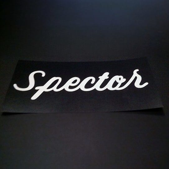 SPECTOR BASS GUITARS STICKER INSANELY RARE LIMITED | Reverb Portugal