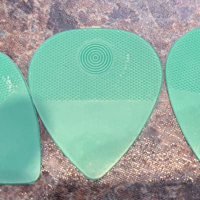 Mel Bay Vintage set of 3 Green guitar picks 1970s? | Reverb