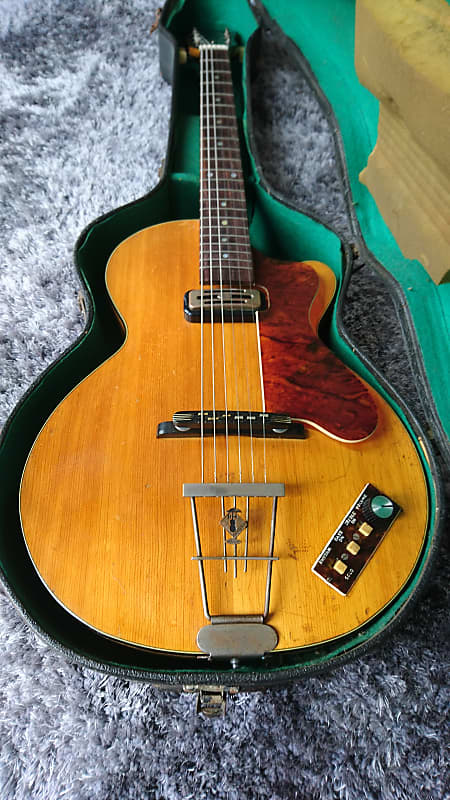Hofner HT Club 40 1960/61 Aged Natural Gloss | Reverb UK