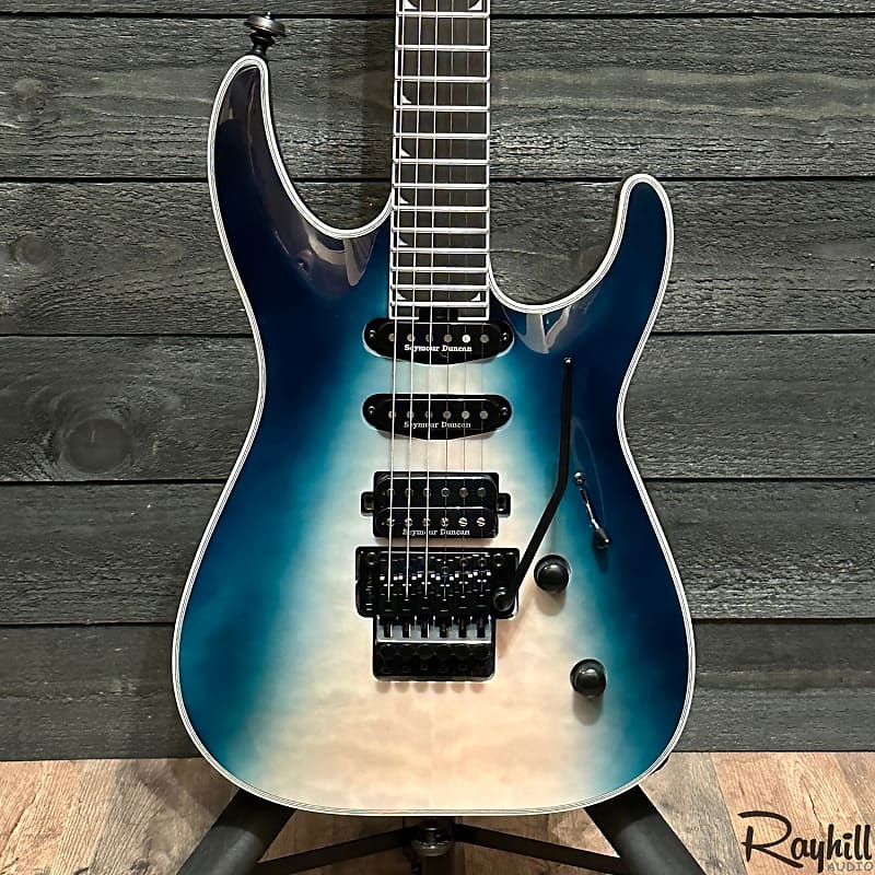 Jackson Pro Plus Soloist SLA3Q Poplar Burst Electric Guitar | Reverb