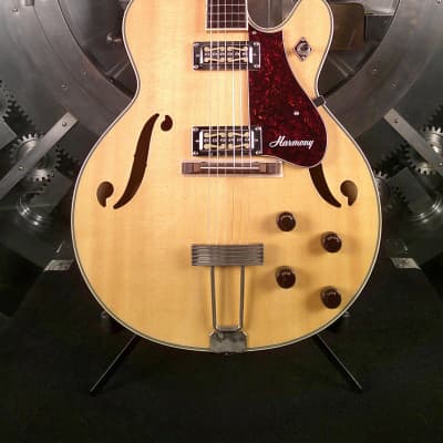 Harmony Meteor H71 Reissue Semi Hollow Electric Guitar | Reverb