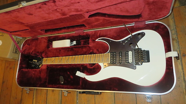 Ibanez Prestige RG 3550 MZ Team J. Craft Metallic White | Reverb