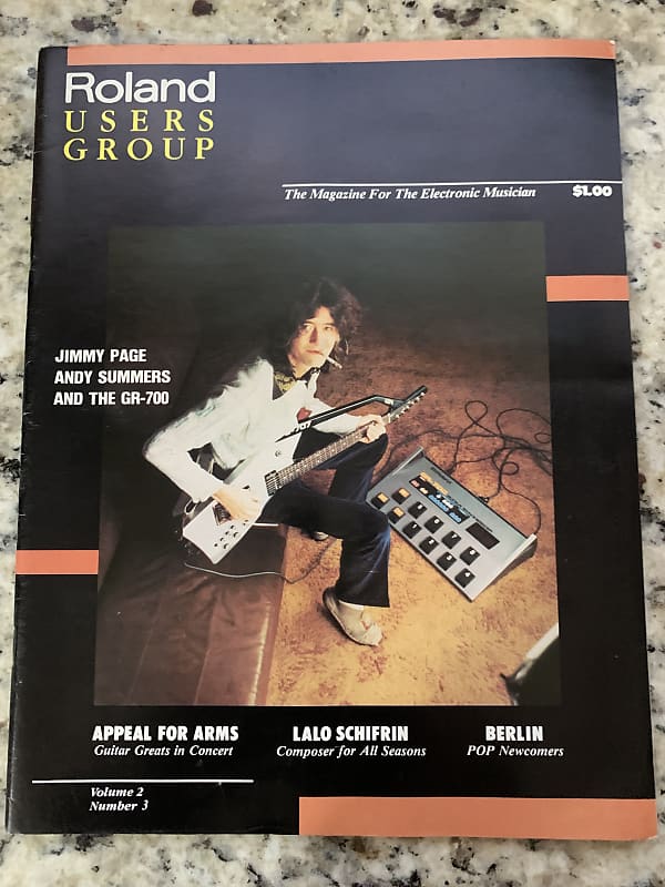 Roland Users Group Magazine 1984 | Reverb