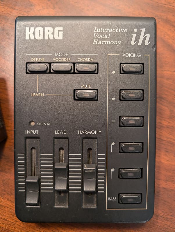 Korg ih Interactive Vocal Harmony mid-90s - Black | Reverb