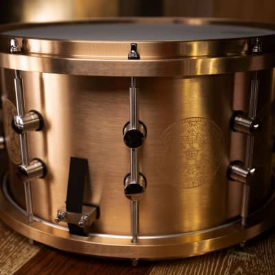 VK DRUMS (VAN KLEEF) 7EMPEST 14 X 8 CAST BRONZE DANNY CAREY | Reverb