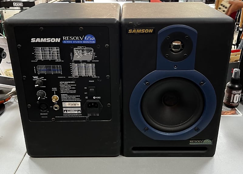 Samson Resolv 65a Pair of monitors with 6.5-inch woofer | Reverb