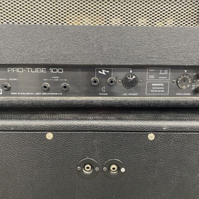 Laney AOR Pro Tube Lead 100 Series Head with Sonic 4x12 cab | Reverb