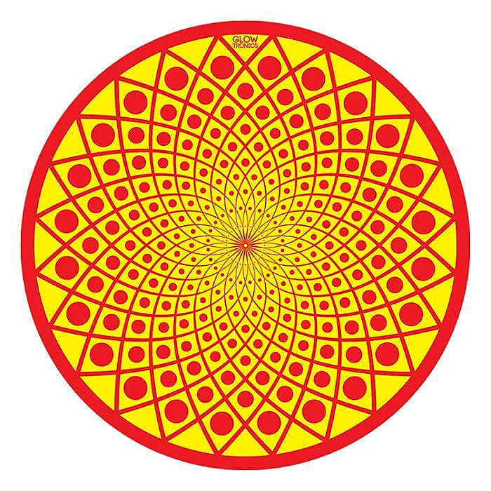 Glowtronics Micro Dots 12" Vinyl Record UV Blacklight | Reverb