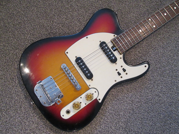 Jedson small bodies telecaster 1969-75 3 Color Sunburst | Reverb UK