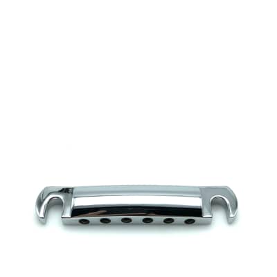 API Gibson Stop Bar Tailpiece - Chrome | Reverb