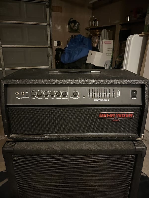 Behringer Ultrabass BVT5500H 550W Bass Guitar Amp Head w/ 410 | Reverb